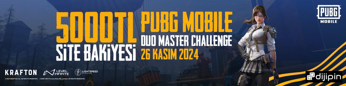 PUBG MOBILE DUO MASTER CHALLENGE | Turnuvam